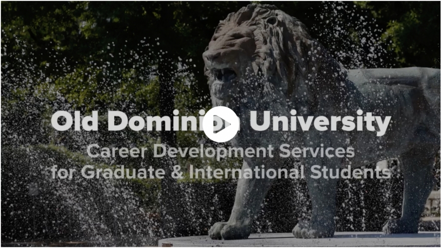 Virtual Student Orientation Overview - Old Dominion University