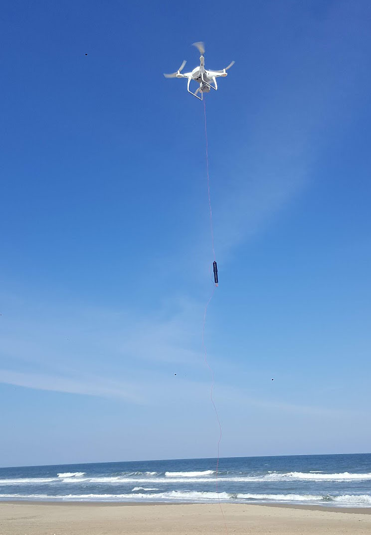 Drones Used to Calibrate Equipment to Monitor Coastal Currents « News @ ODU