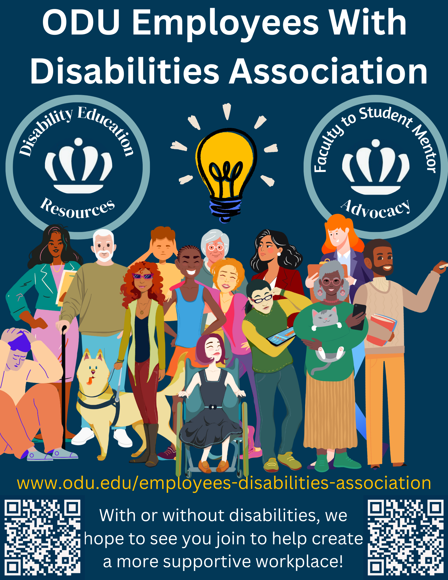 Join the Employees with Disabilities Association: ODU Main Campus, ODU ...