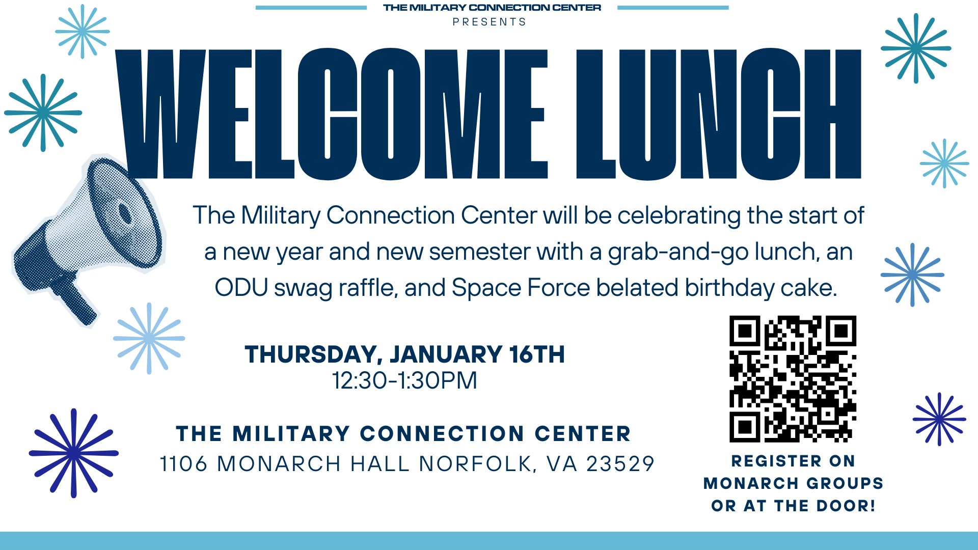 MCC Welcome Lunch | Old Dominion University
