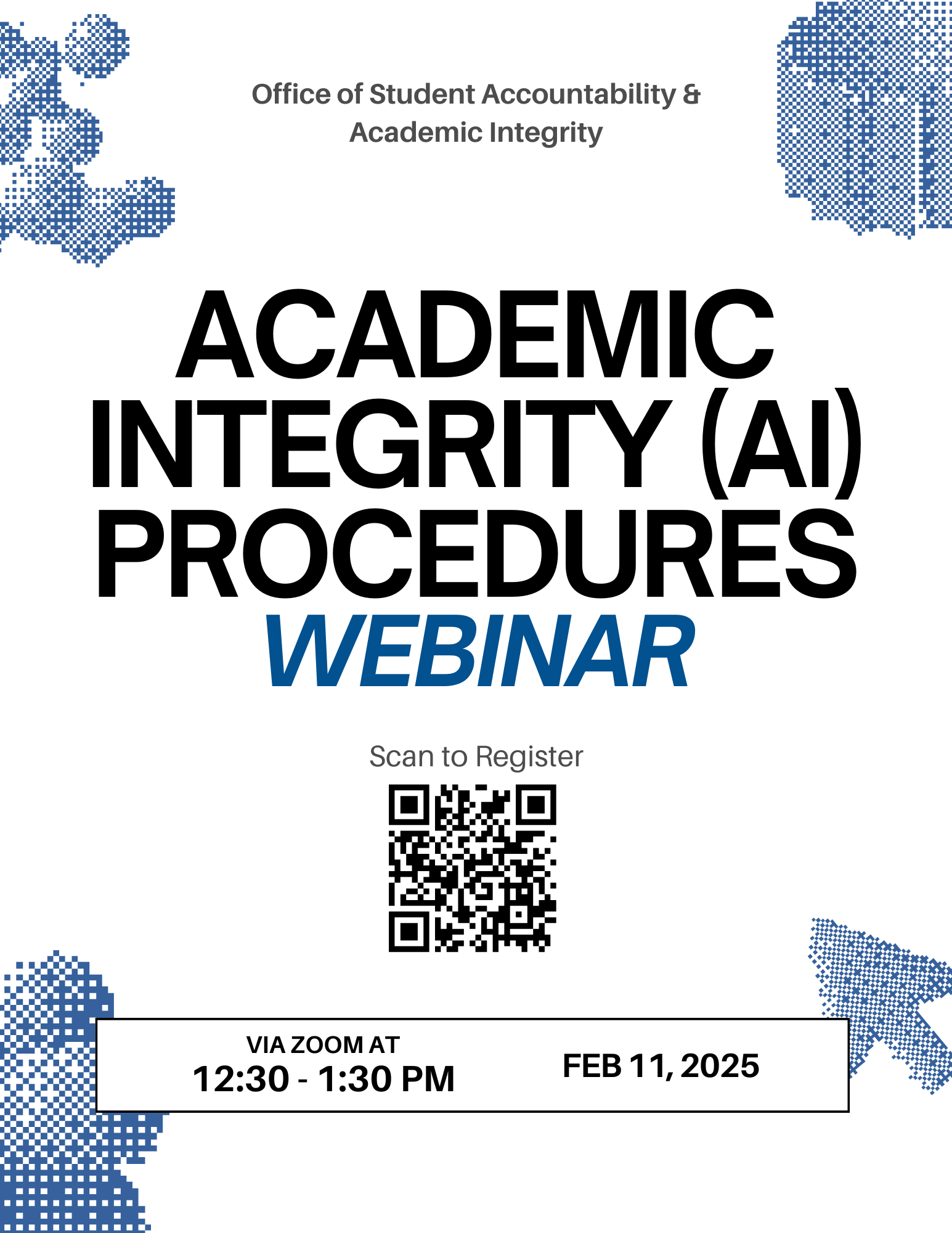 Academic Integrity Procedures Webinar | Old Dominion University