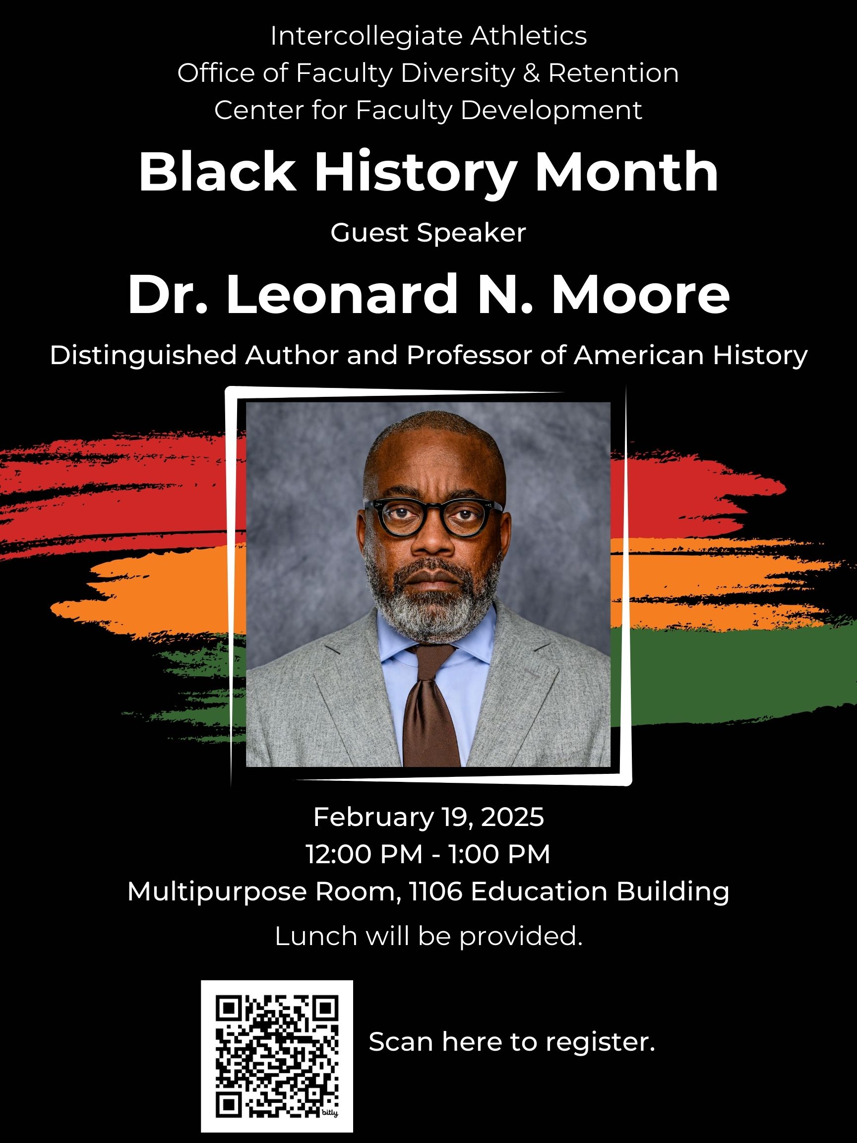 Connecting with Dr. Leonard N. Moore | 2/19 | Old Dominion University