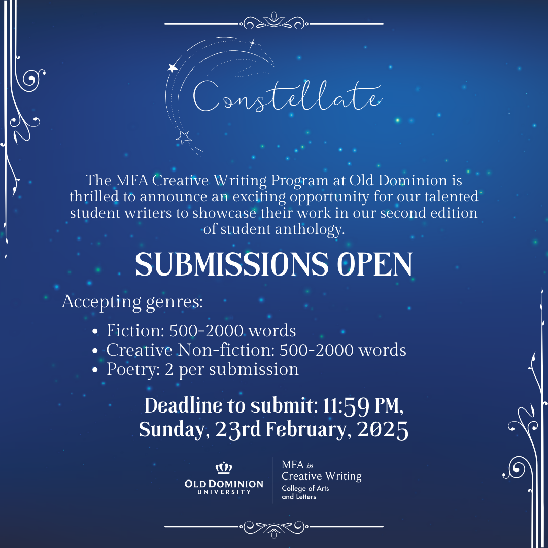 Constellate - Student Anthology Vol. II - SUBMISSION DUE - DEADLINE ...