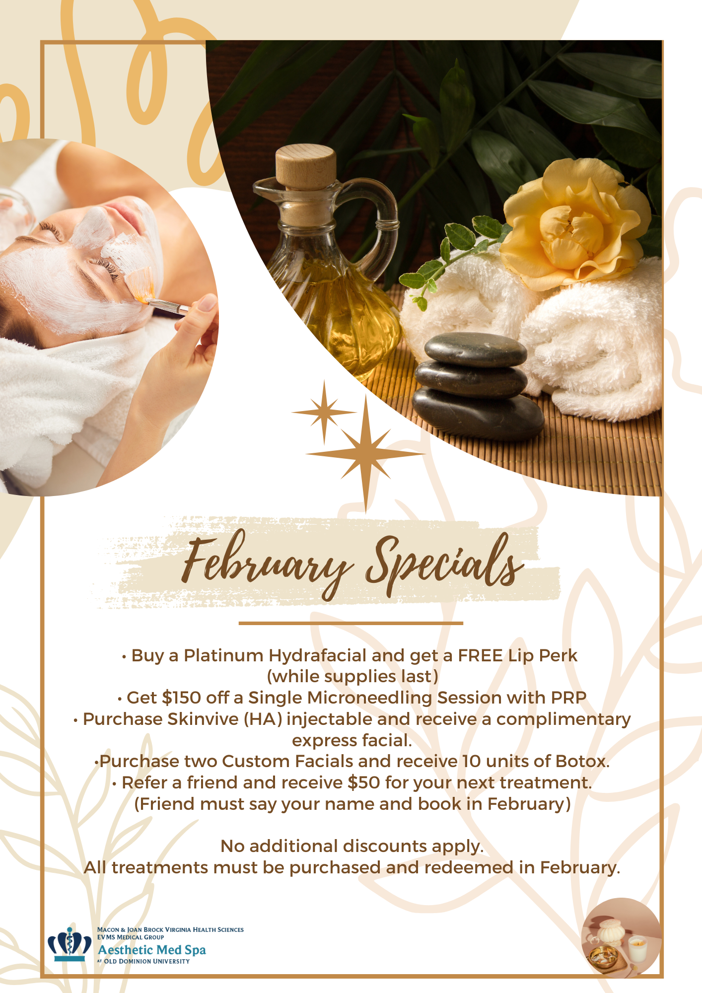 February Med Spa Specials | Old Dominion University