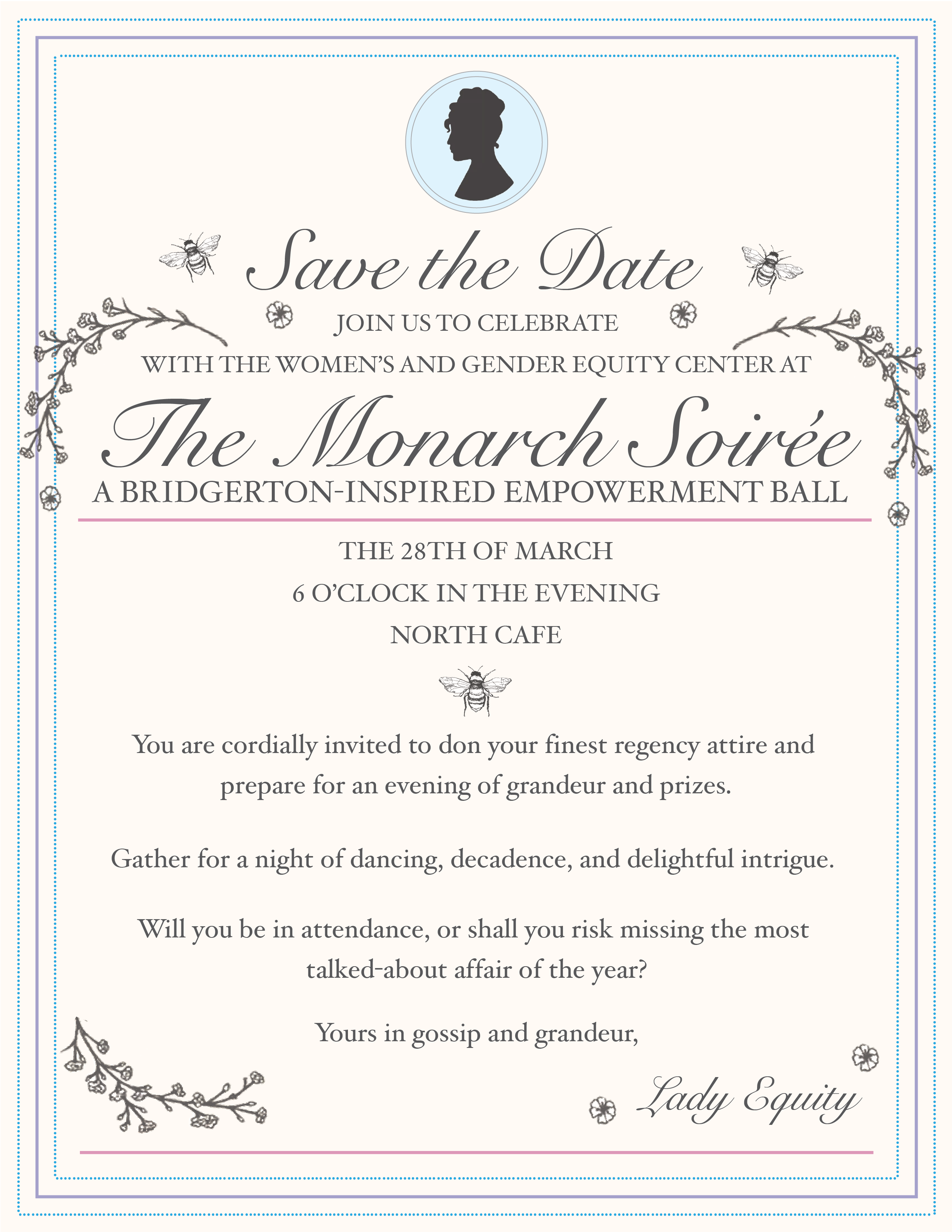 You are Inviter to 'The Monarch Soiree: A Bridgerton-Inspired ...