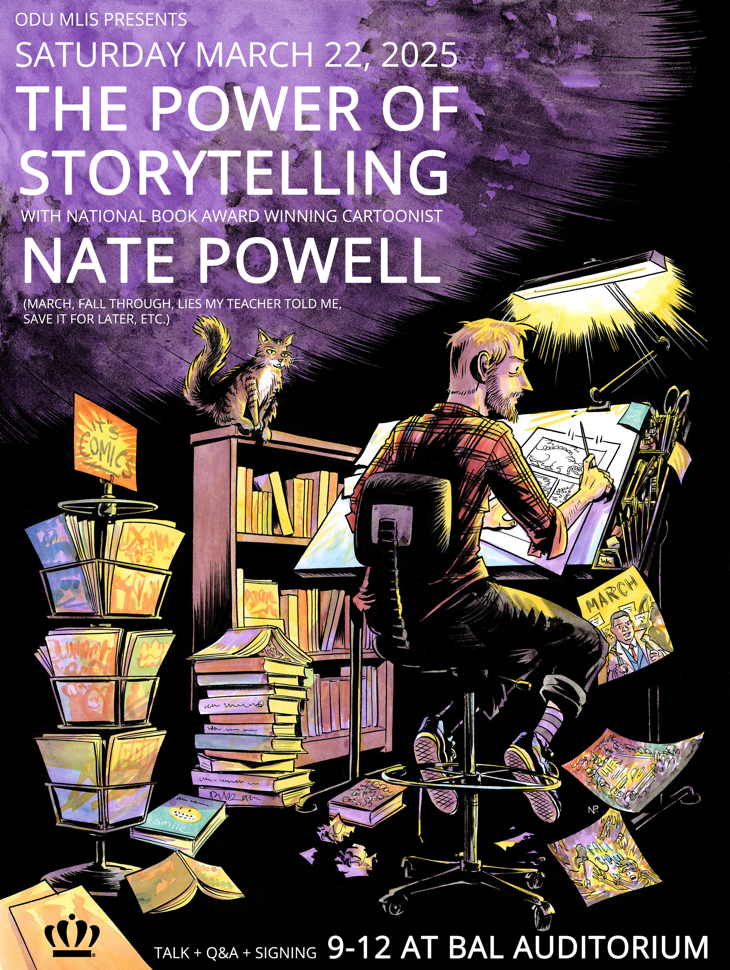 The Power of Storytelling-National Book Award-Winning Cartoonist | Old ...