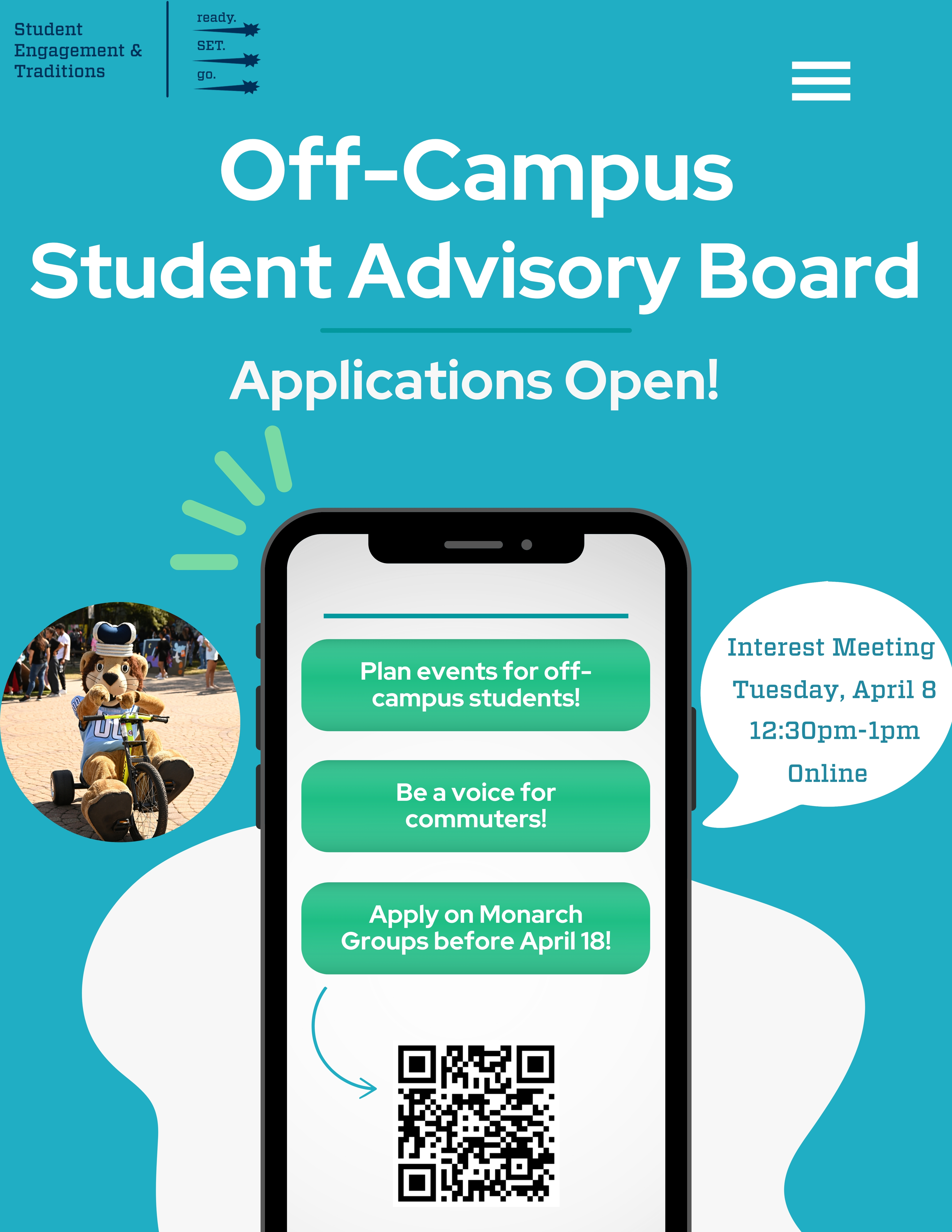 APPLY TODAY for SET's Off-Campus Student Advisory Board! | Old Dominion ...