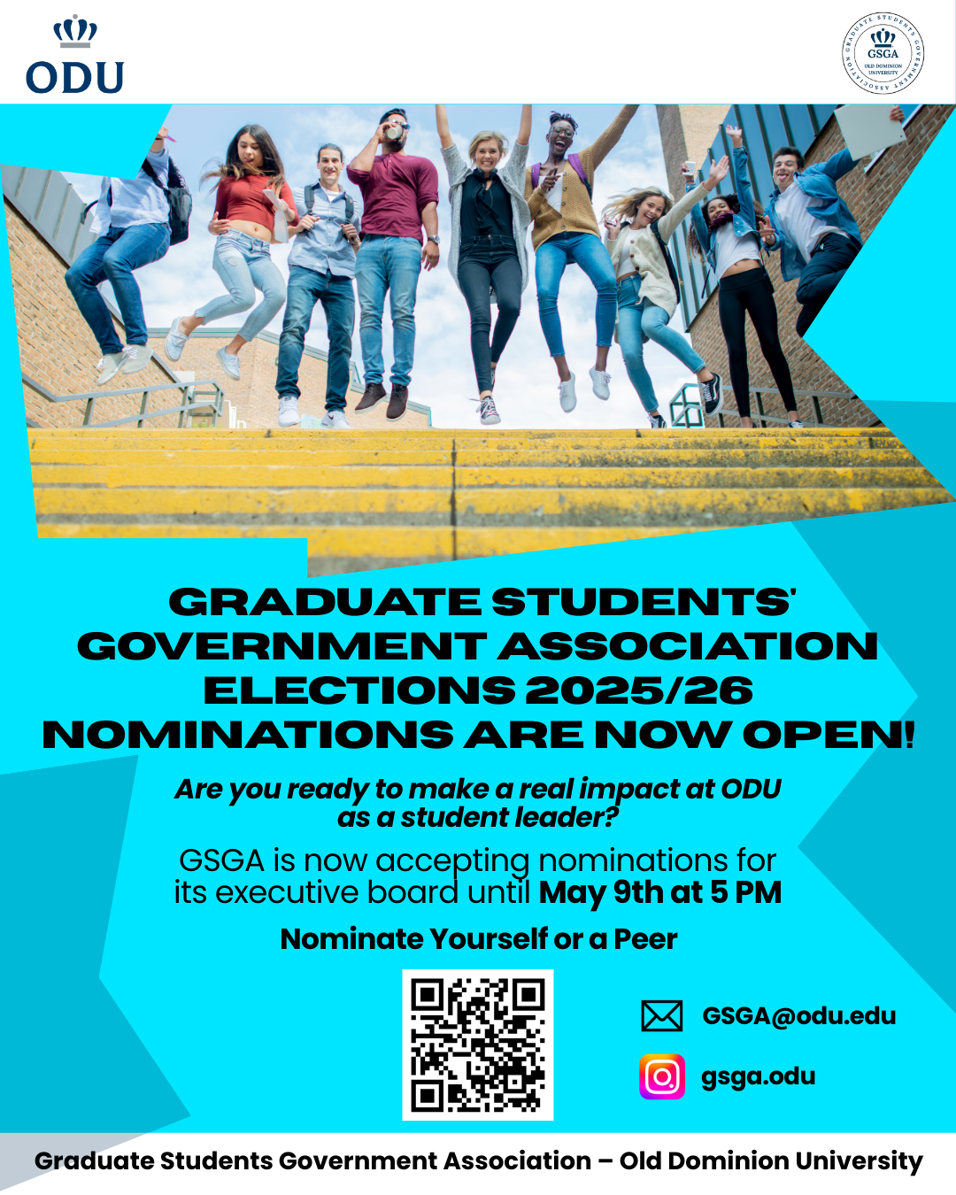 NOMINATE FOR GSGA | Old Dominion University