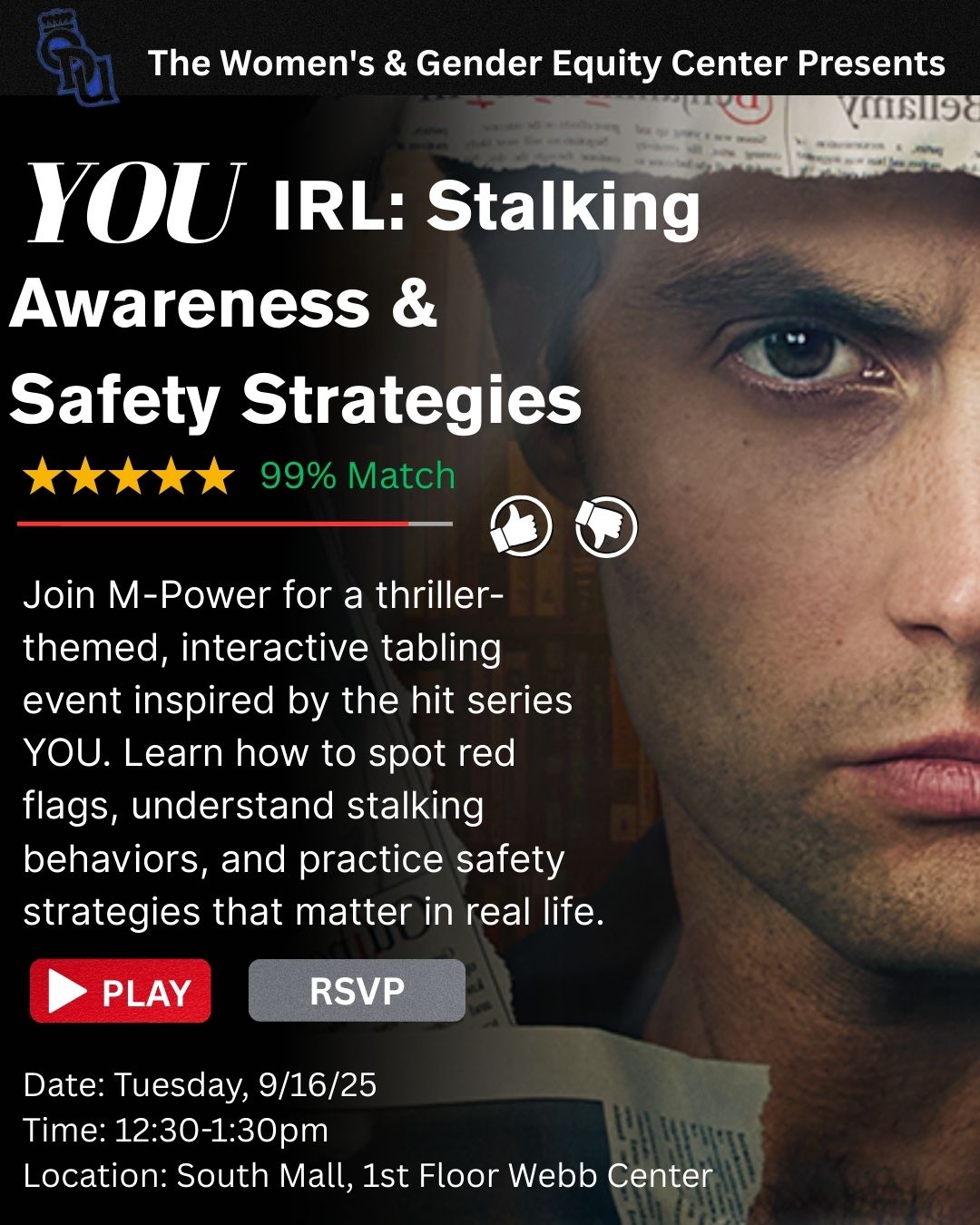 "YOU" IRL: Stalking Awareness & Safety Strategies | Old Dominion University