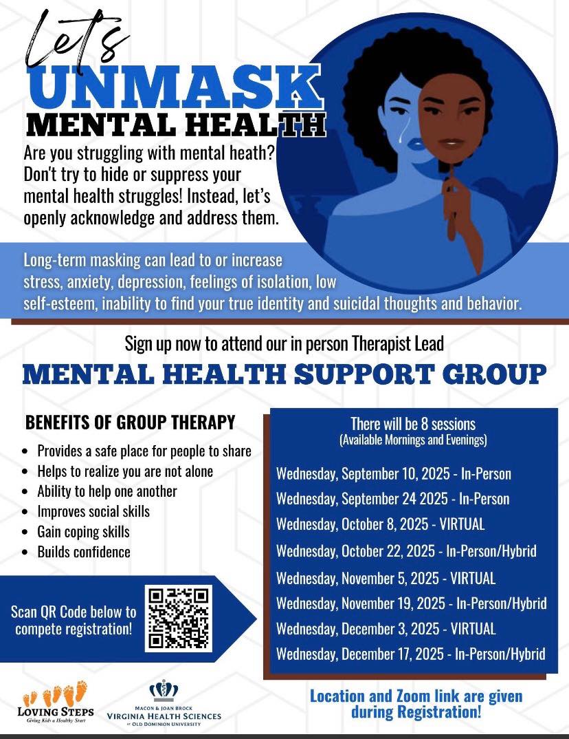MENTAL HEALTH SUPPORT GROUP | Old Dominion University