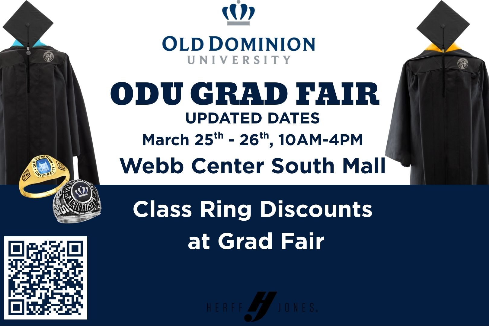Grad Fair at Webb Center March 25-26 | Old Dominion University