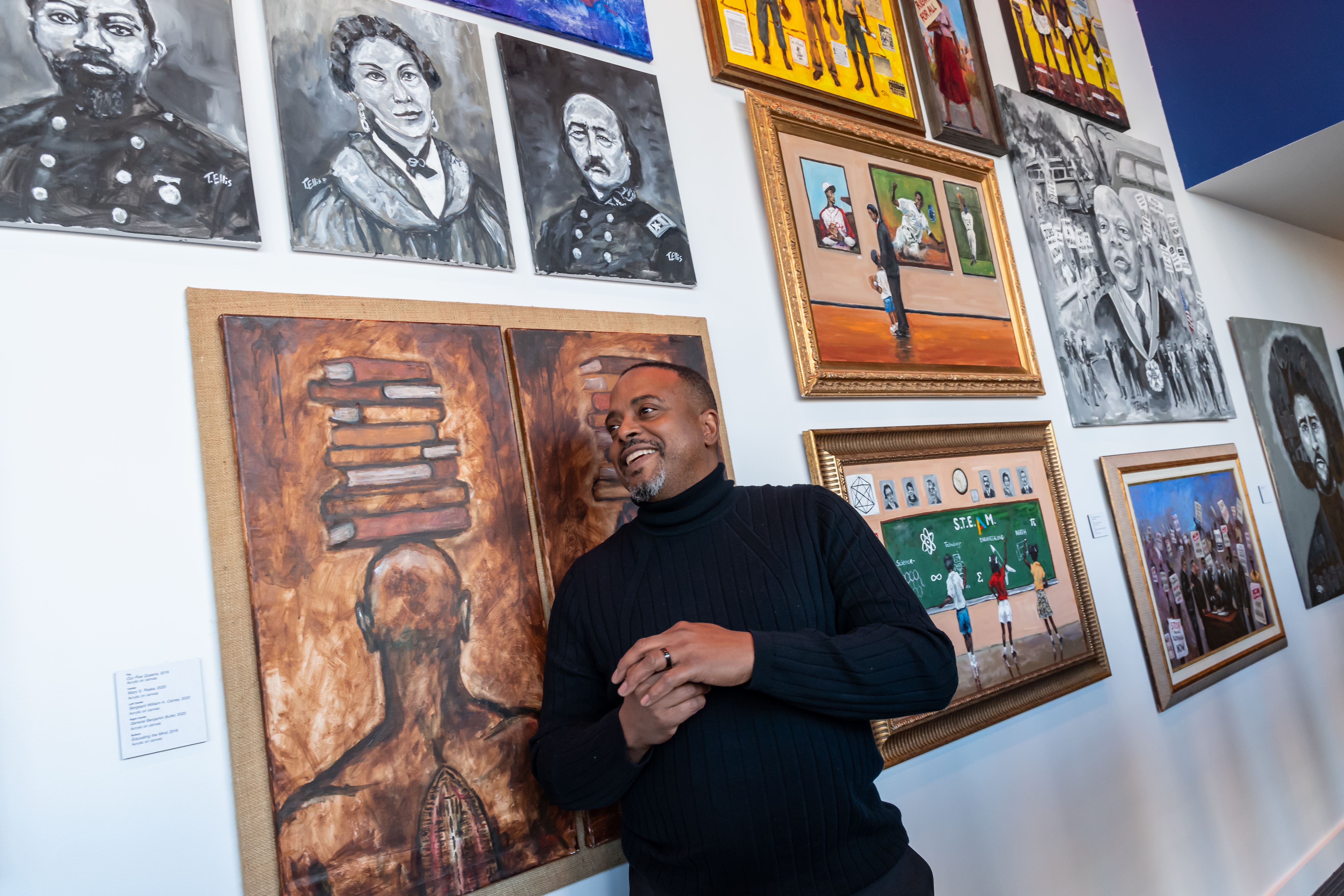 Ted Ellis Caps Year as Scholar-in-Residence with Art Therapy Exercise ...