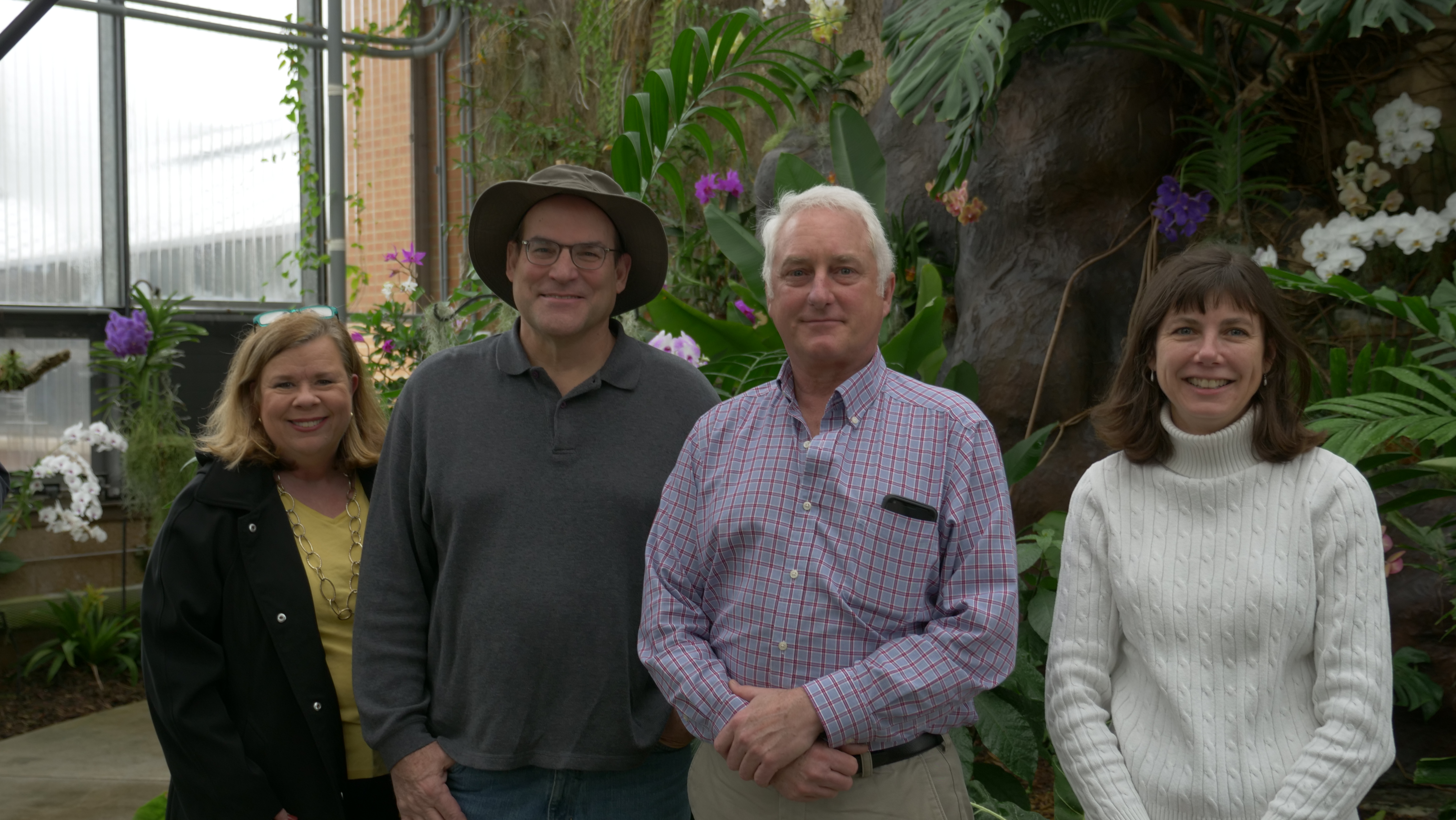 Jim Orband and WHRO's HearSay with Cathy Lewis Visit Kaplan Orchid ...