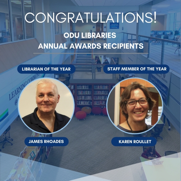 Libraries Recognize Excellence at Awards Event | Old Dominion University