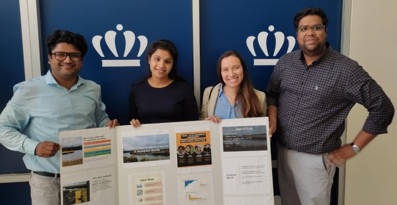 ODU Grad Students Place Third at Inaugural Hampton Roads Datathon | Old ...