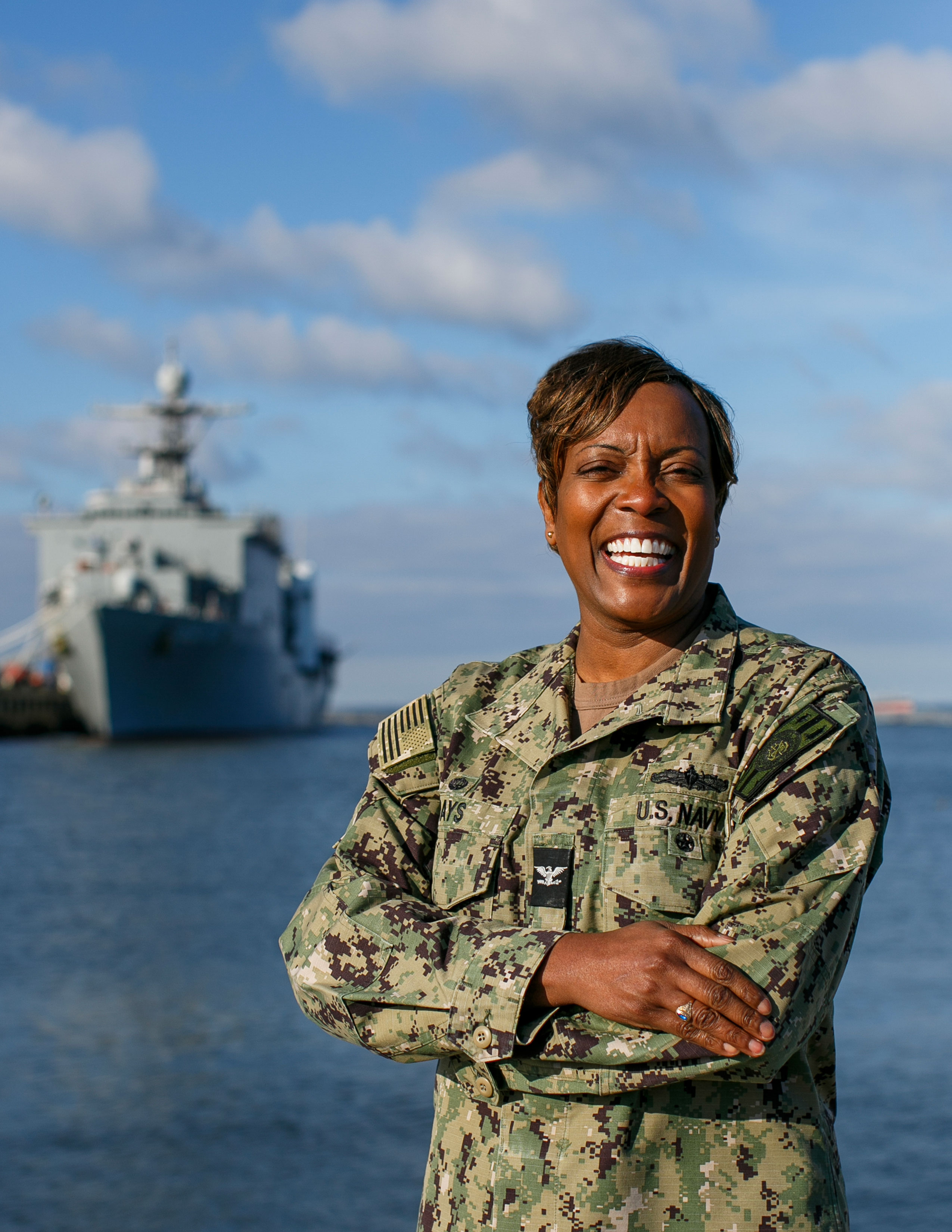 'I’m Not The Last’: Days Embraces Her Role as Navy Trailblazer | Old ...