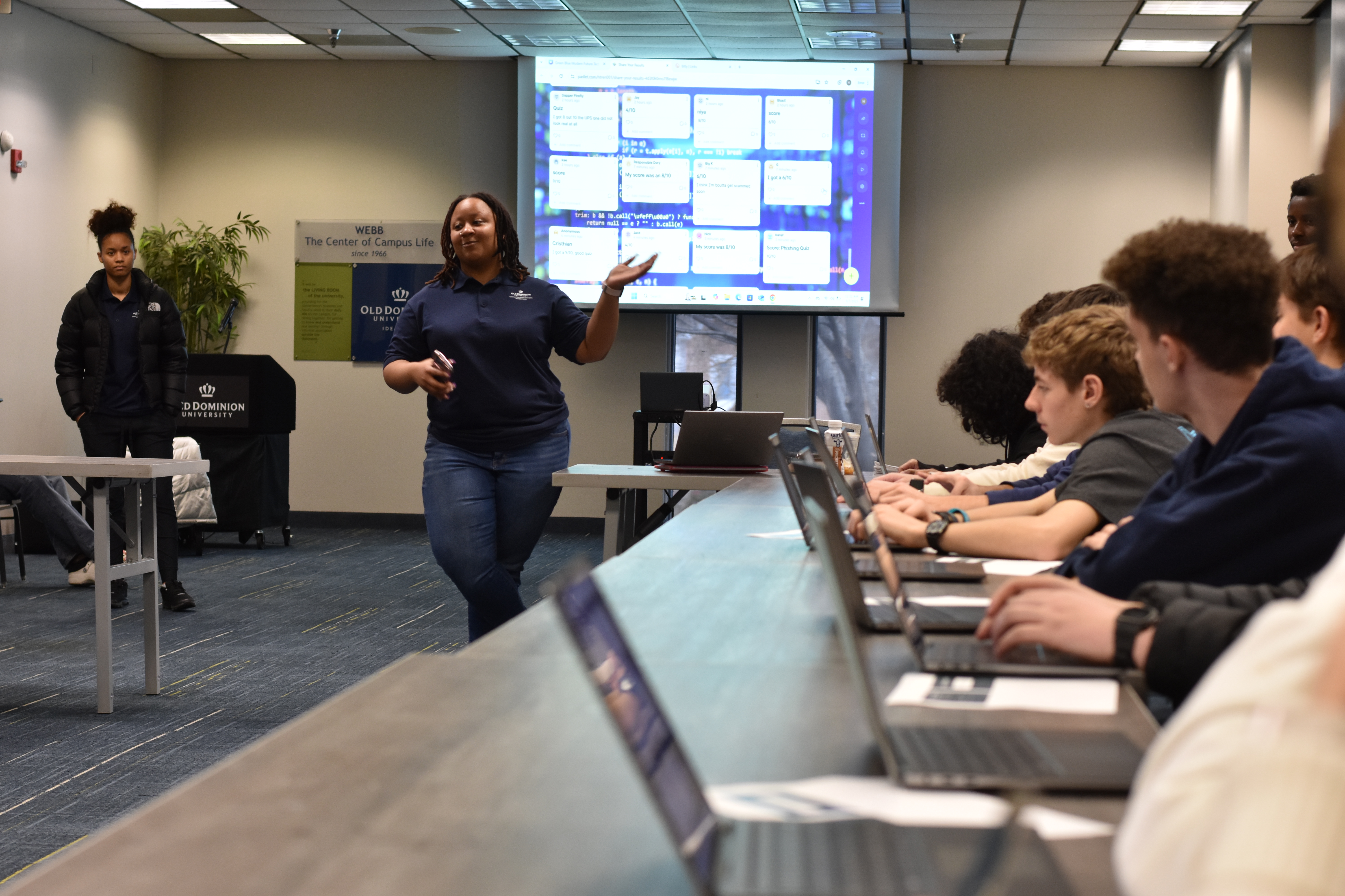 Norfolk, Virginia Beach High Schoolers Learn About Cybersecurity at ODU | Old Dominion University