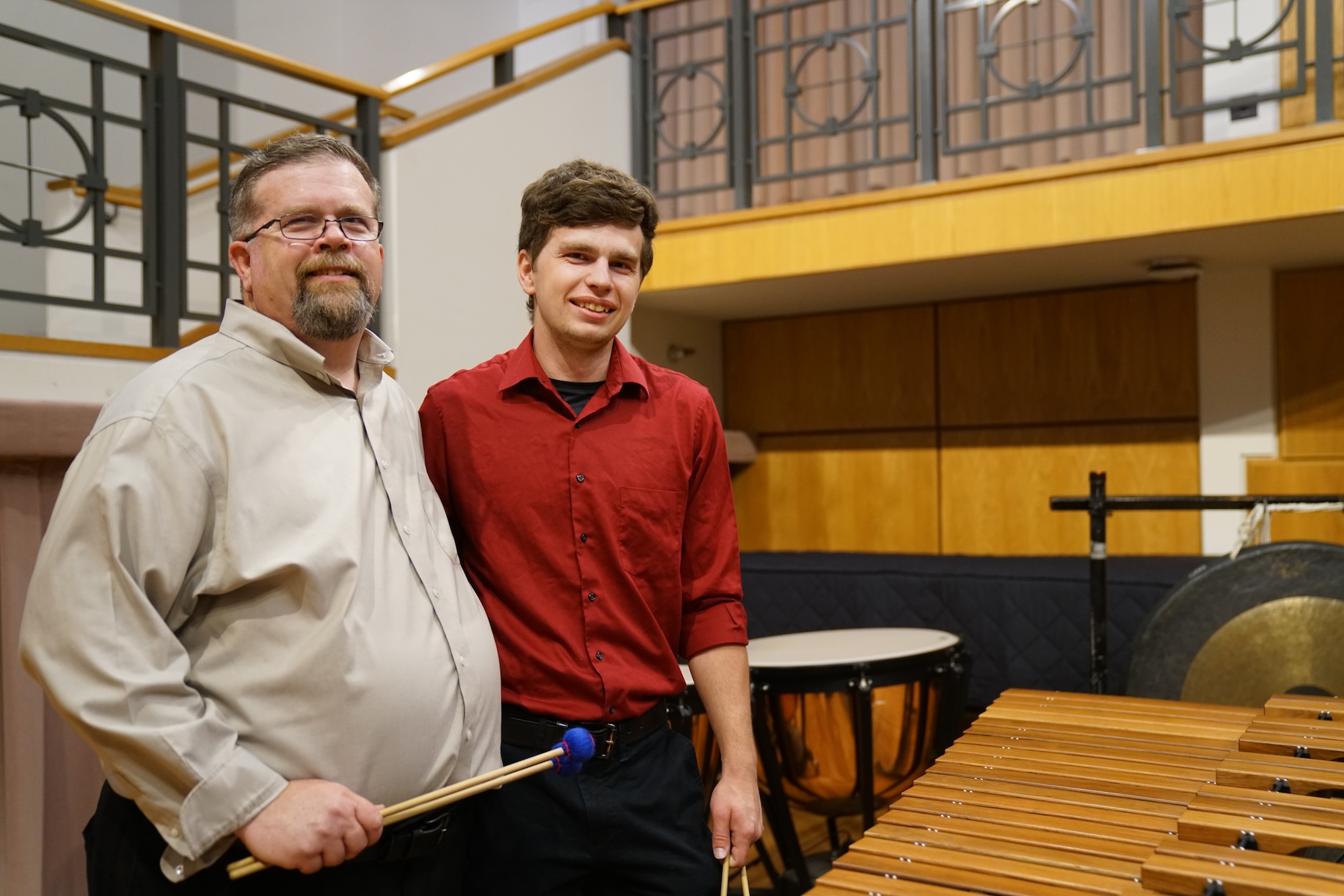 At ODU, Father and Son Share Passion for Percussion | Old Dominion ...