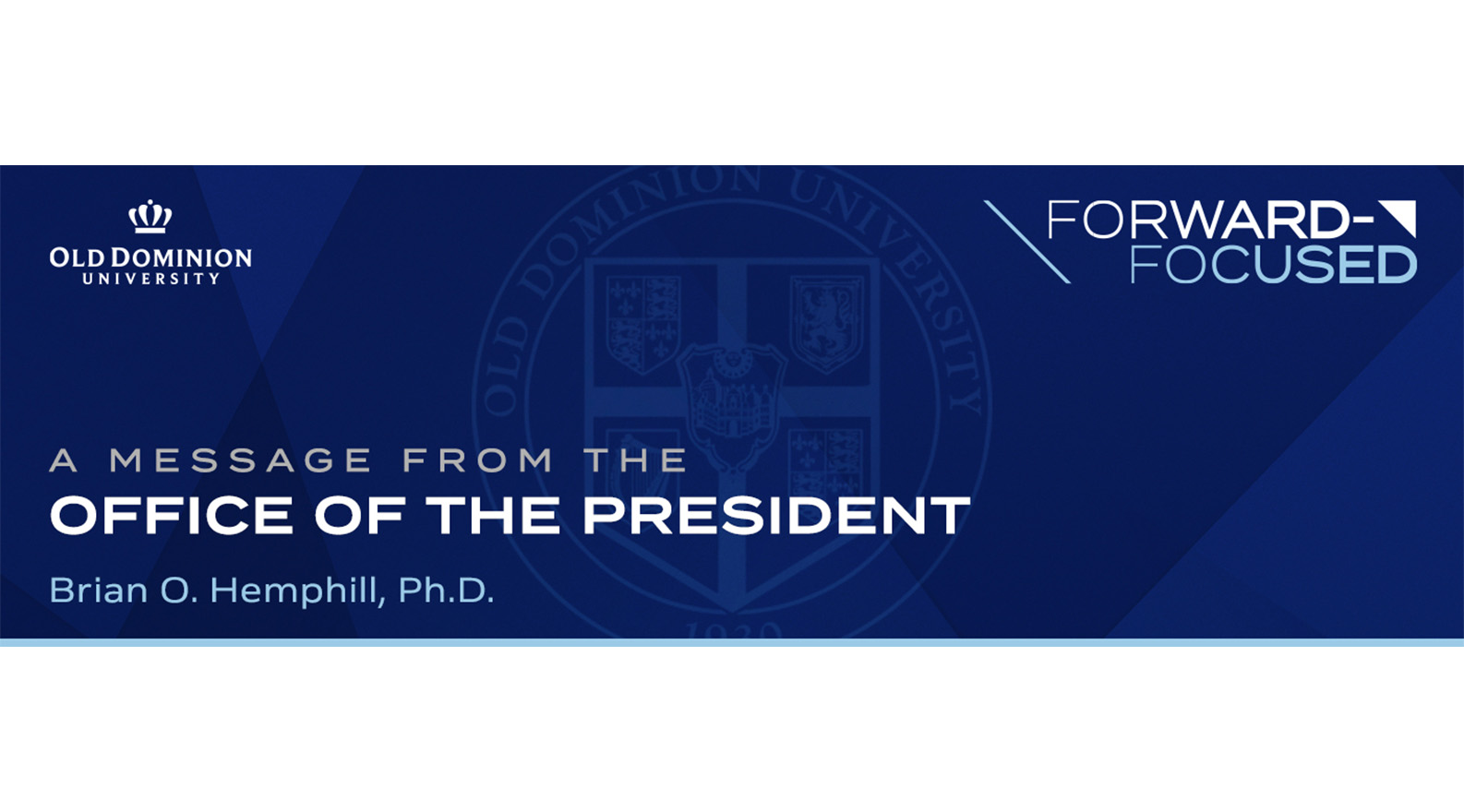 Forward-Focused for Today, Tomorrow, and Beyond | Old Dominion University