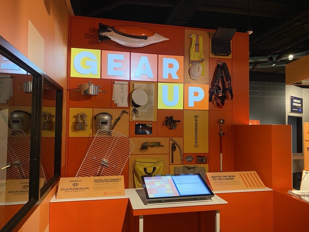 ODU’s ‘Gear Up’ Exhibit Highlighting Maritime Careers is a Focal Point ...