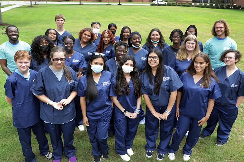Students arrive for EVMS Health Sciences Academy | Old Dominion University