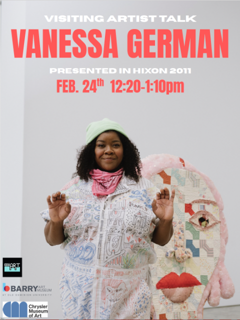 Vanessa German Artist Talk | Old Dominion University