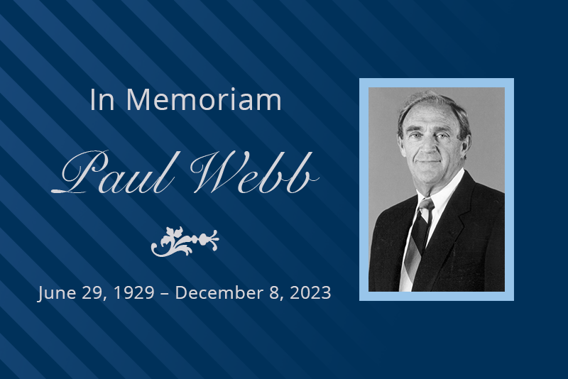 Legendary ODU Basketball Coach Paul Webb Dies at 94 | Old Dominion ...