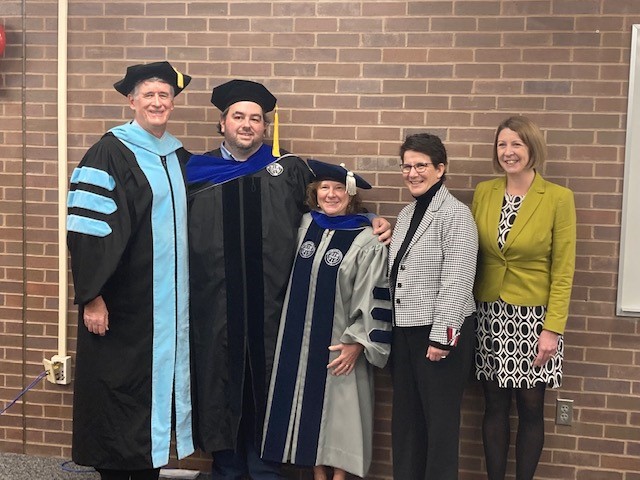 Anne Prial and Josh Lavorgna Hooded at SUNY Orange | Old Dominion ...