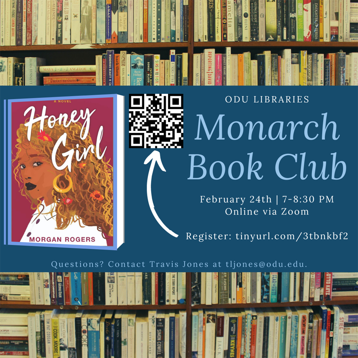 Monarch Book Club Meets on Feb. 24: Register Now! | Old Dominion University