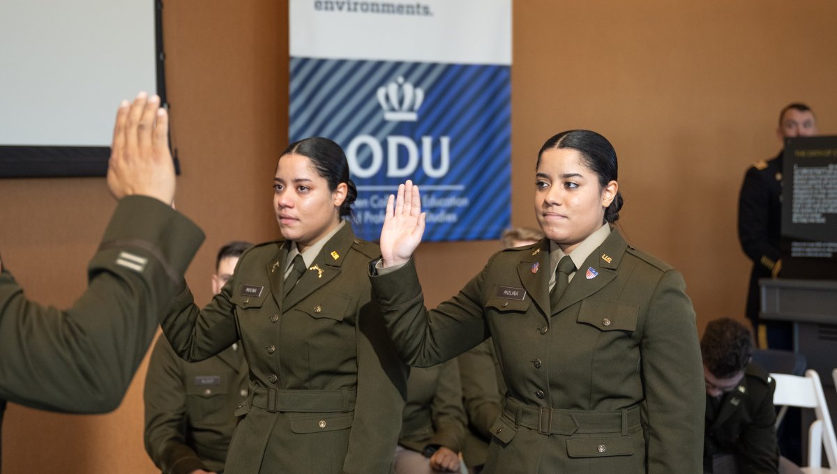 Fall 2023 Army ROTC Commissioning Ceremony | Old Dominion University
